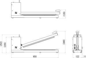 NL-452K ワンランク上のシーラー 卓上タイプ（長尺） | 石崎電機製作所（SURE - シュアー） - 昭和三年創業の電熱機メーカー