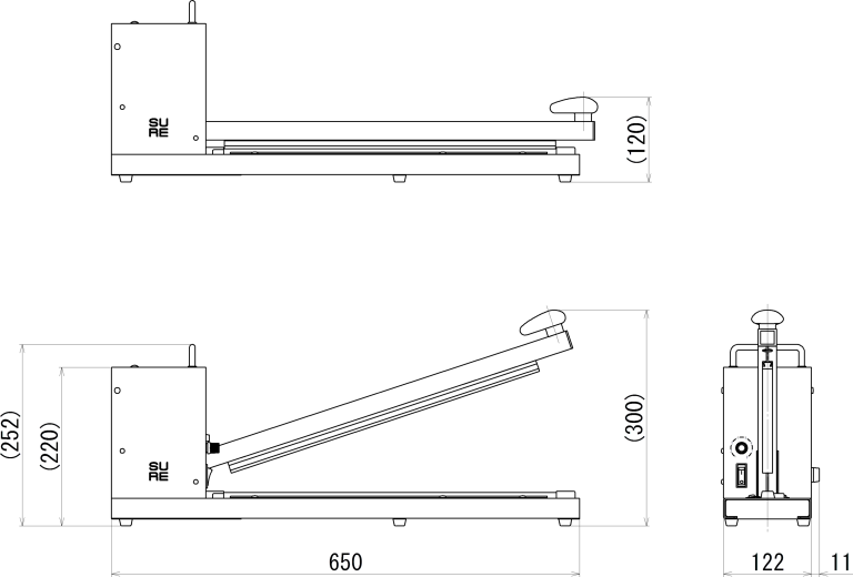 NL-452K ワンランク上のシーラー 卓上タイプ（長尺） | 石崎電機製作所（SURE - シュアー） - 昭和三年創業の電熱機メーカー